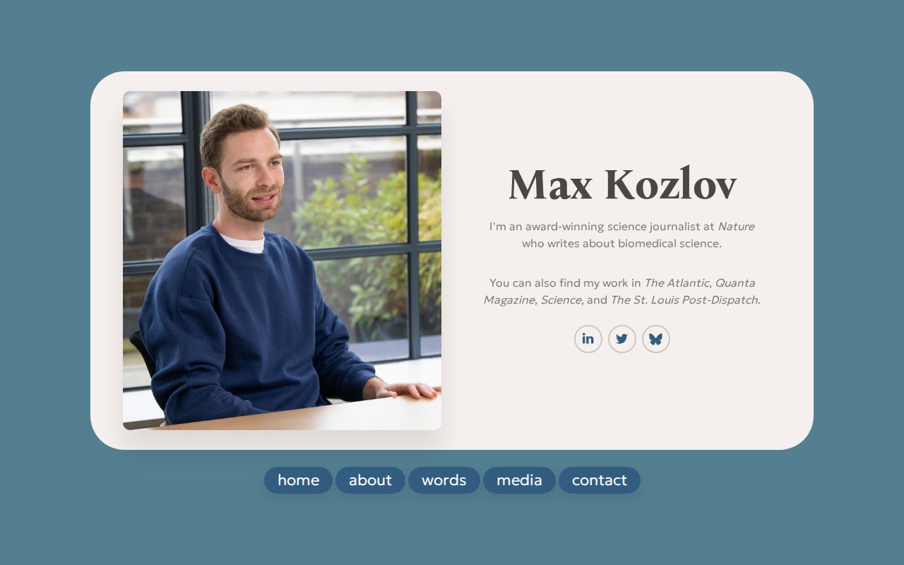 Max Kozlov | Science Journalist